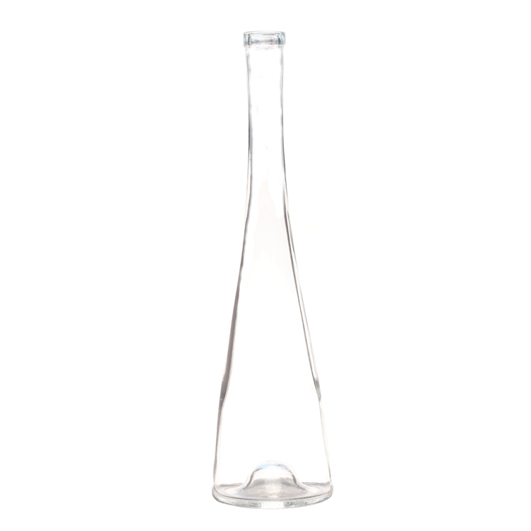 China 500ml Cone Shaped Liquor Glass Bottles Manufacturer and Company | QLT